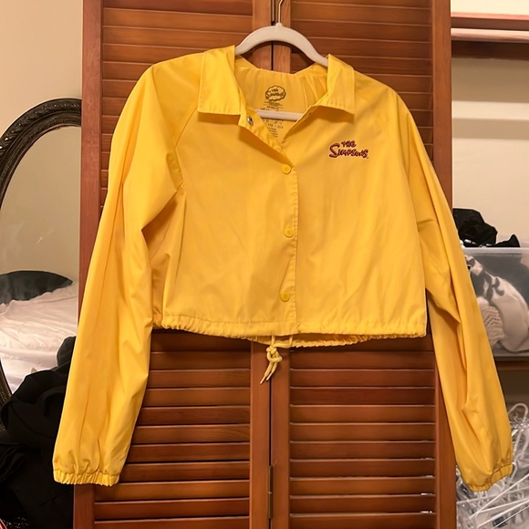 Forever 21 | Jackets & Coats | Yellow Simpsons Coat | Poshmark